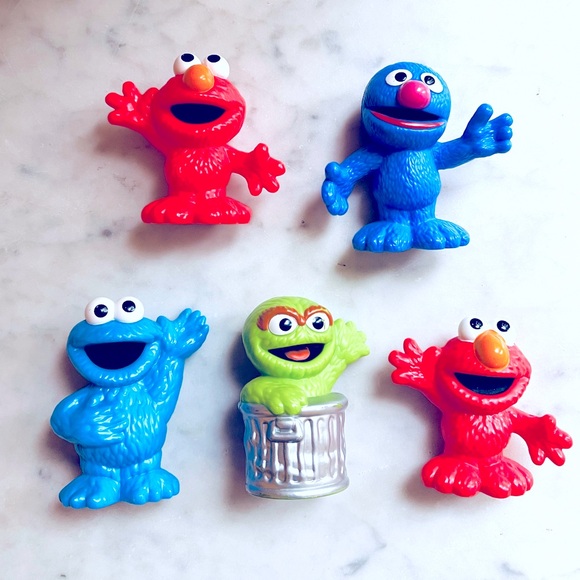 Sesame Street | Toys | Sesame Street Workshop Character Toy Set | Poshmark